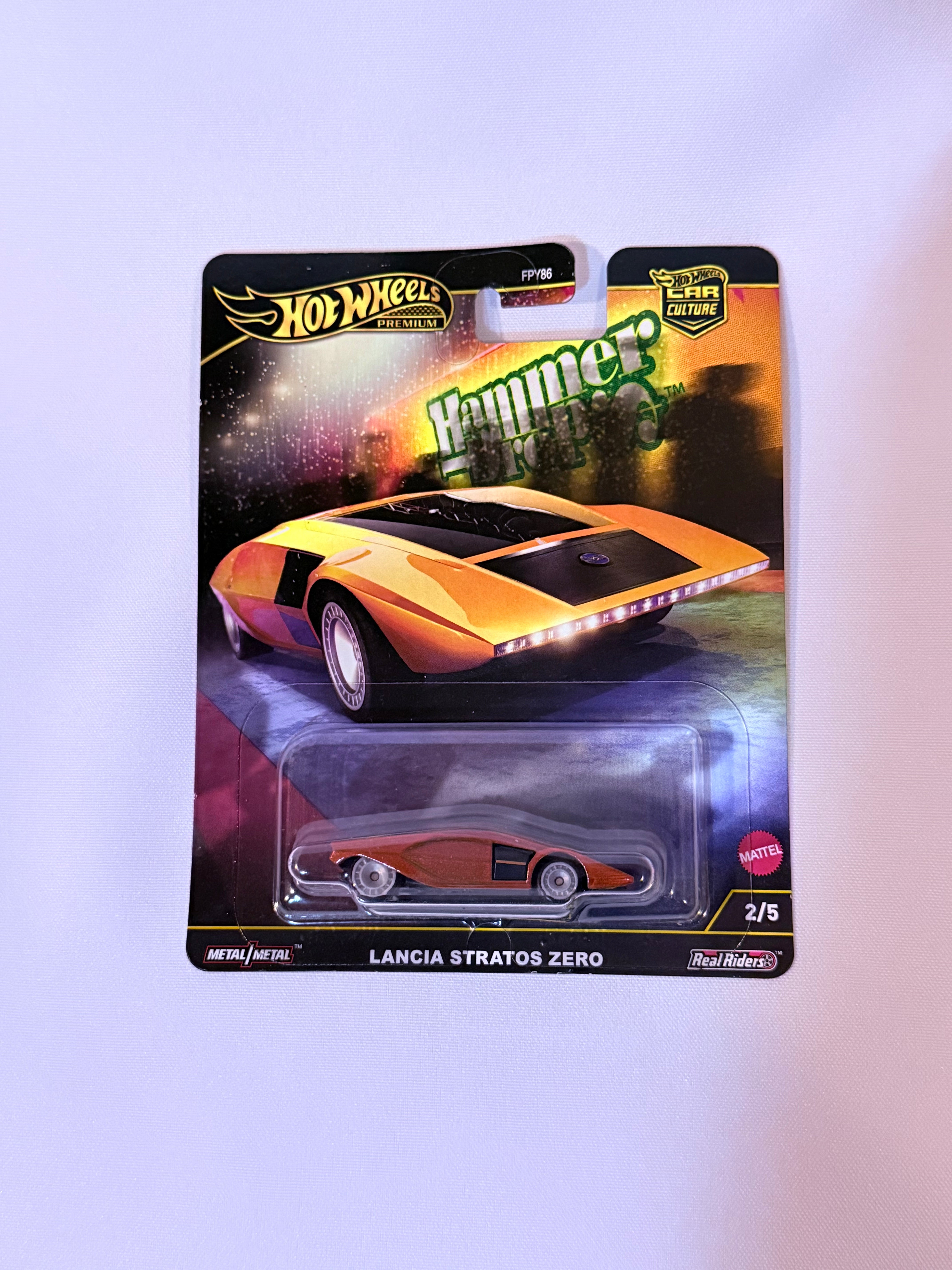 Hot Wheels Premium - Car Culture: Lancia Stratos Zero – El Mundo Exterior